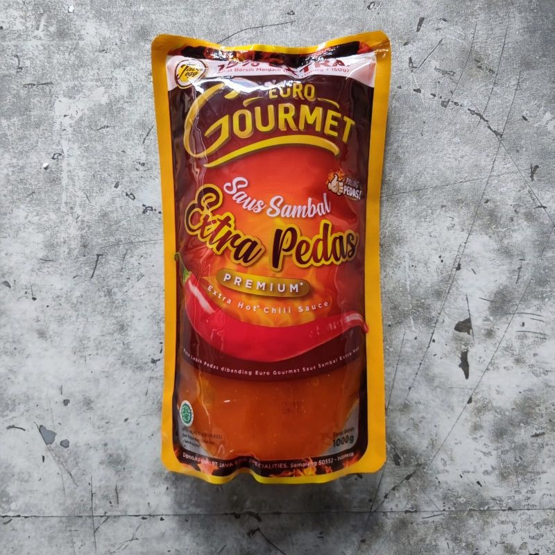 Jual SAOS PREMIUM EURO GOURMET EXTRA PEDAS 1KG / GOURMET EXTRA PEDAS ...