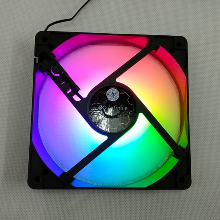 Jual Fan Casing 12Cm Infinity RGB F125 / Fan Casing 120mm rgb | Shopee ...