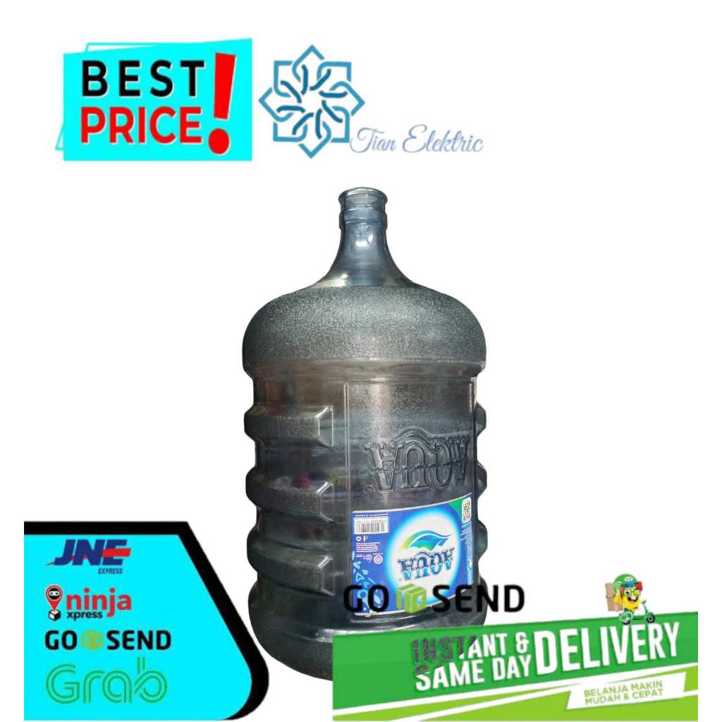 Jual Galon AQUA 19 Liter Kosong | Shopee Indonesia