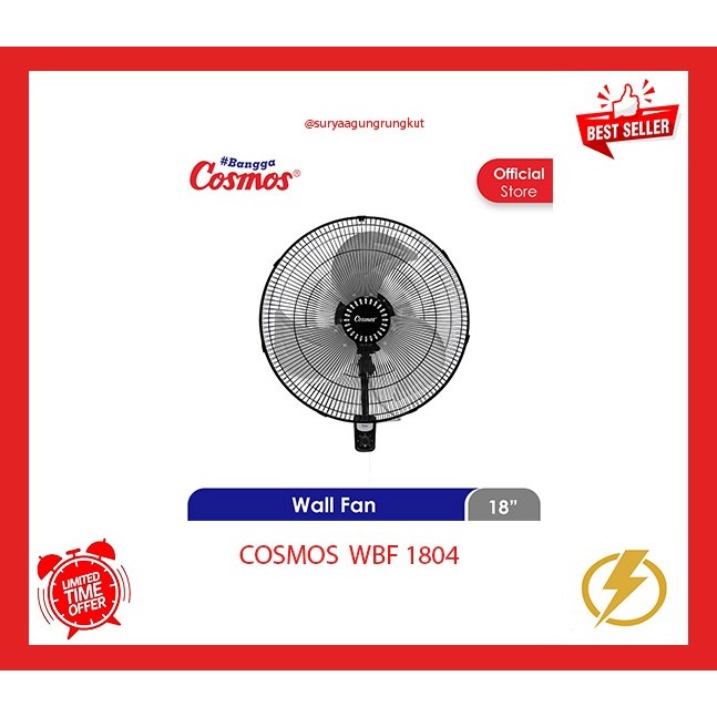 Jual INDUSTRIAL FAN COSMOS 18 INCH 90 WATT - WBF 1804 | Shopee Indonesia