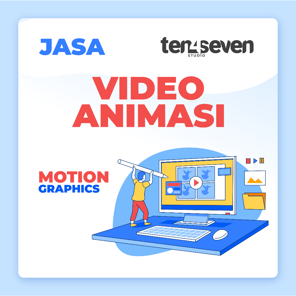 Jual Jasa Video Animasi Professional | Motion graphic | animasi 2D kartun Explainer Penjelasan ...