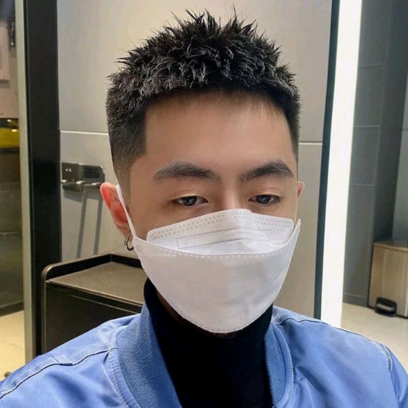 Jual Wig Taupee Rambut Palsu Pendek Pria Model Bruse Pendek Warna Hitam ...