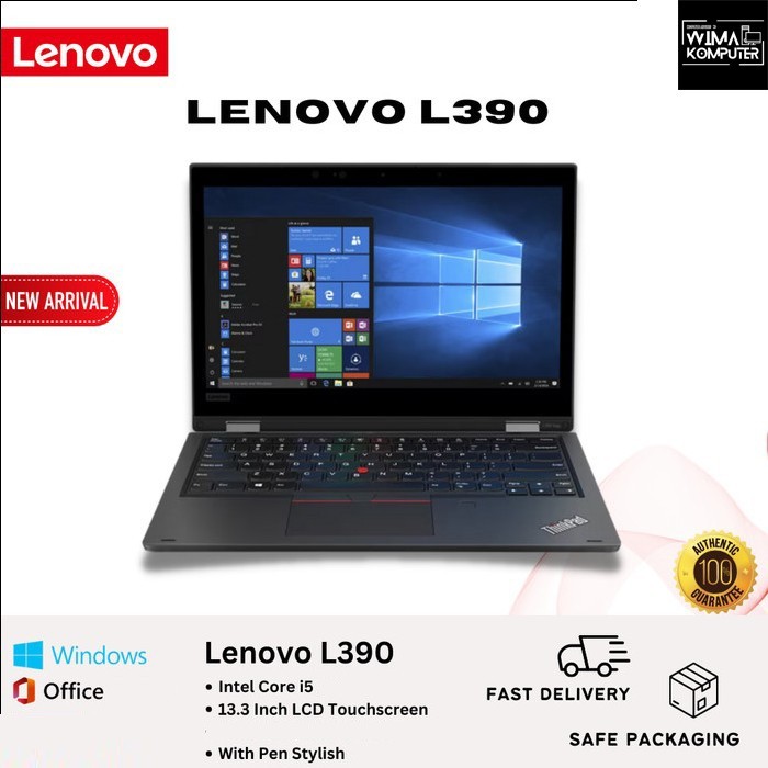 Jual Laptop Tablet Lenovo L390 Core i5 Pen Stylish | Shopee Indonesia