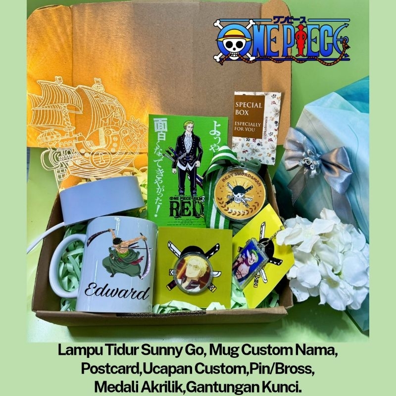 Jual Hampers One Piece / Hadiah Ulang Tahun / Kado Anime One Piece ...