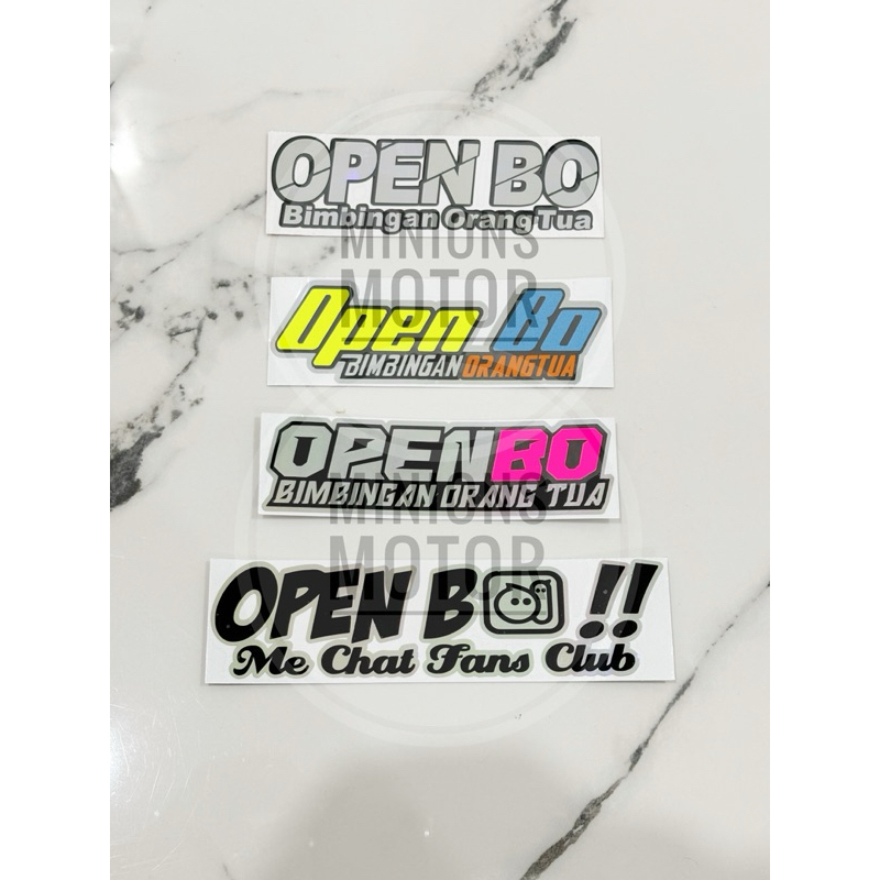 Jual stiker open bo viral motor | Shopee Indonesia