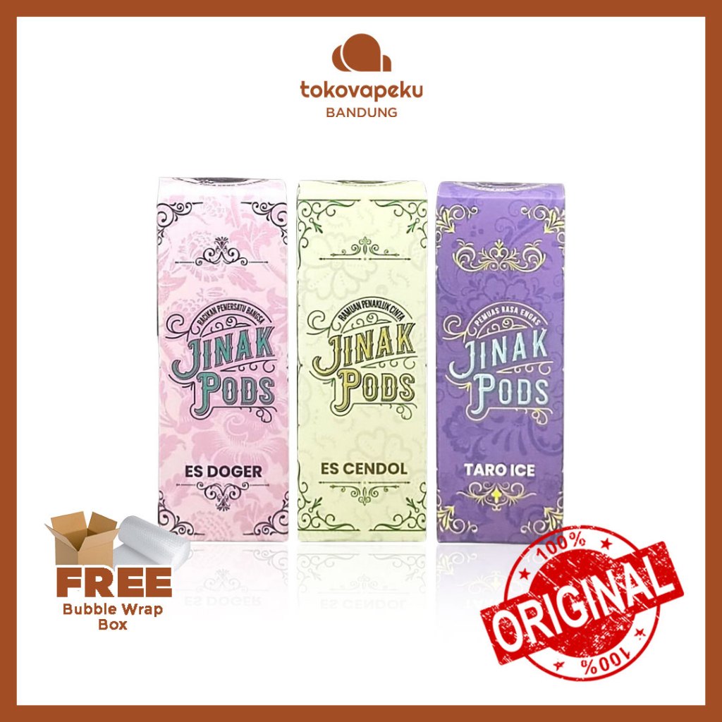 Jual JINAK PODS SERIES SALTNIC 25MG JINAK 30ML ORIGINAL by KOKO SARANG ...