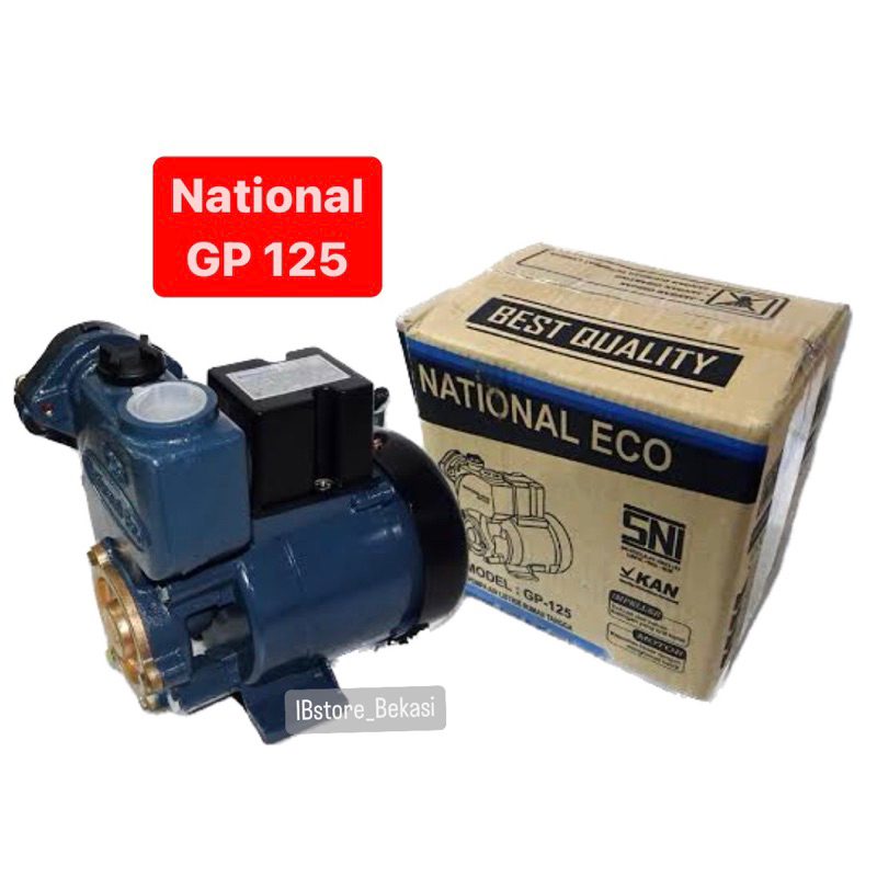 Jual Mesin pompa Air National GP-125 SANYO SNI (125Watt) ECO Pompa Dorong Sedot Air Murah ...