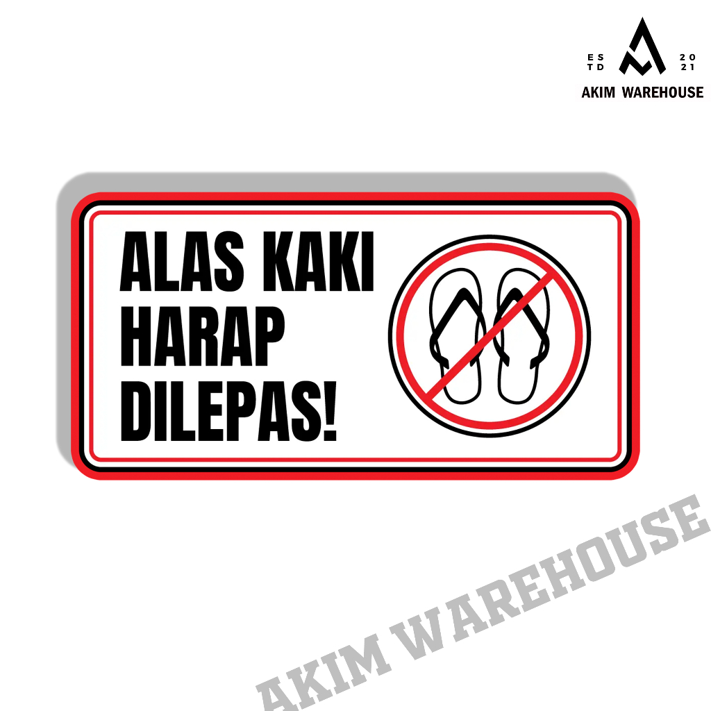 Jual Stiker Alas Kaki Harap Dilepas | Shopee Indonesia