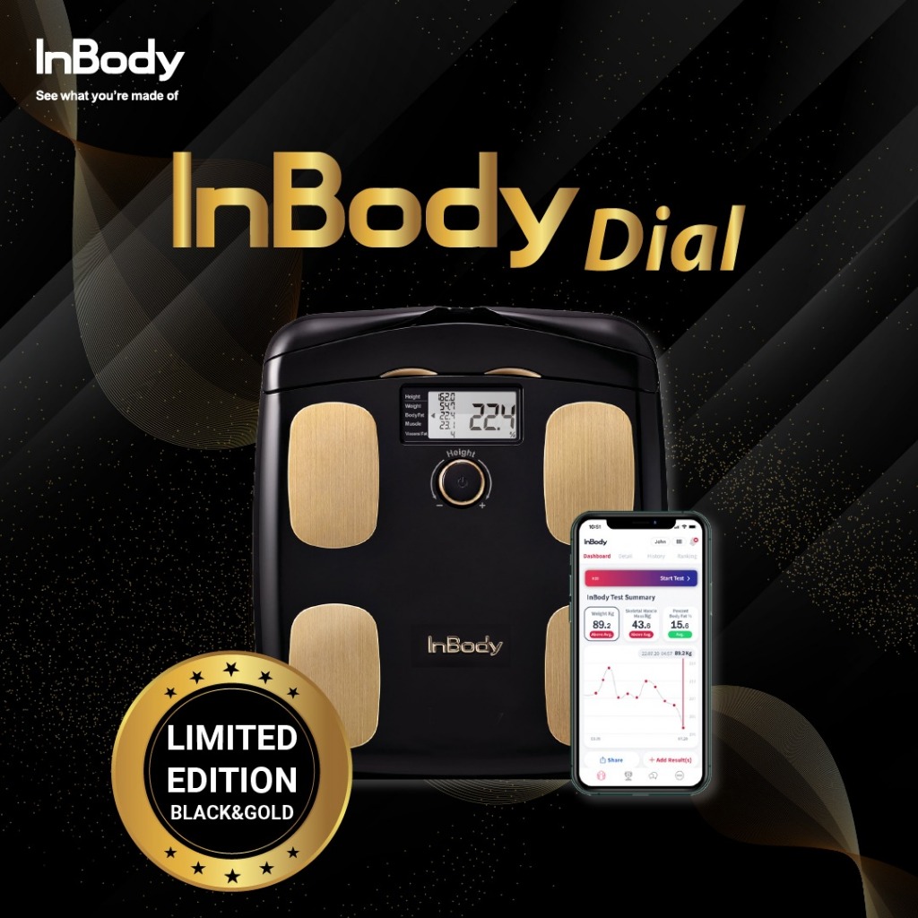 Jual InBody Dial - Midnight Black - Full Body Composition Scale ...
