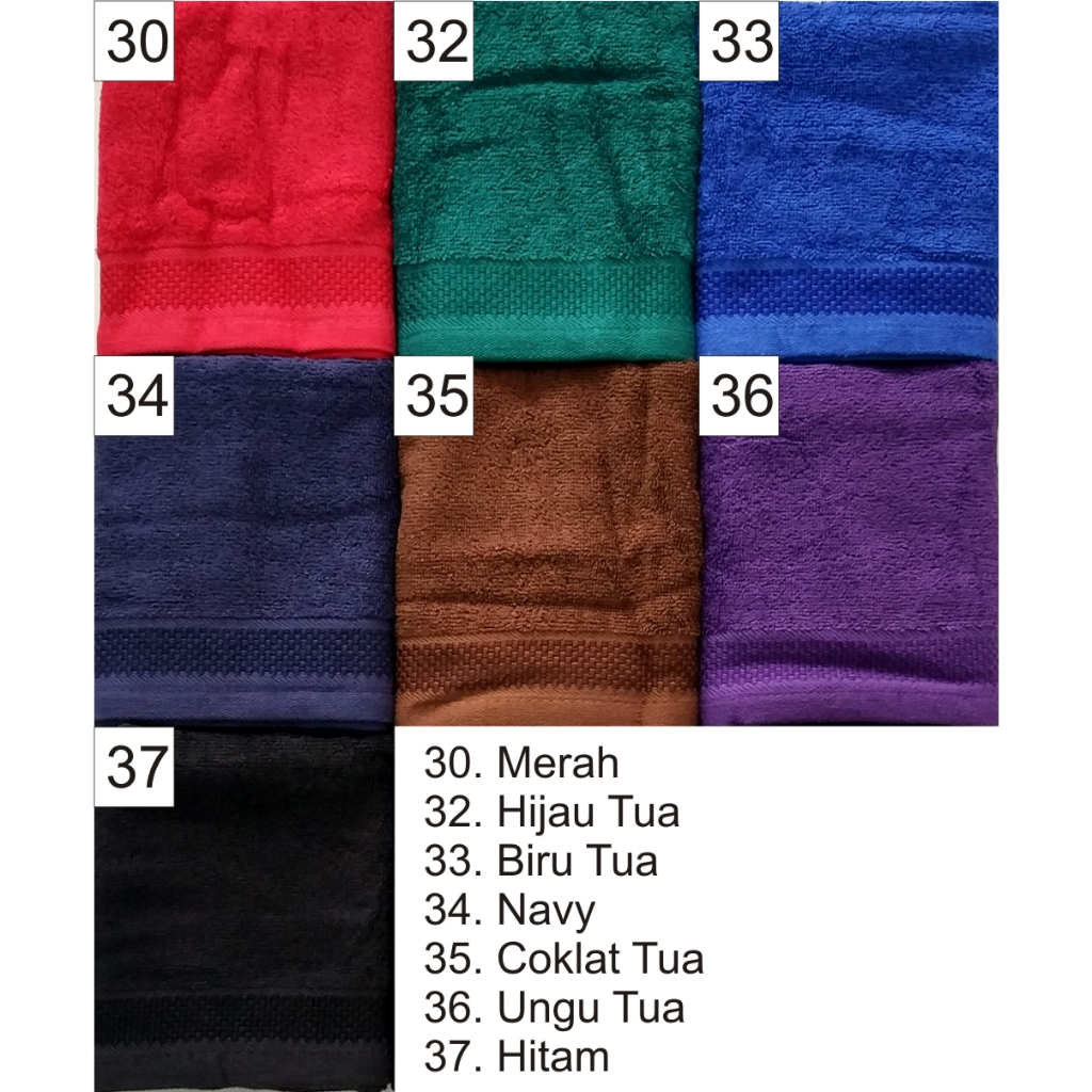 Jual HANDUK SAPU TANGAN ANJOLY 30X30CM | Shopee Indonesia