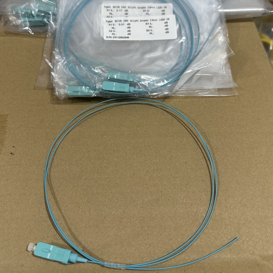 Jual SC Pigtail Multimode OM3 50/125um 1 meter | Shopee Indonesia