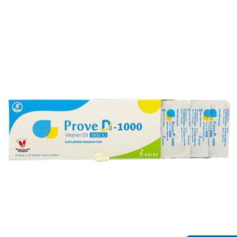 Jual Prove Vitamin D3-1000 IU 10 TABLET | Shopee Indonesia