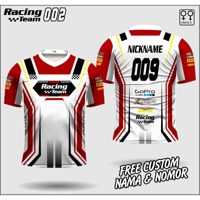 Jual Jersey racing team baju balap kaos sunmory Jersey racing pro ...
