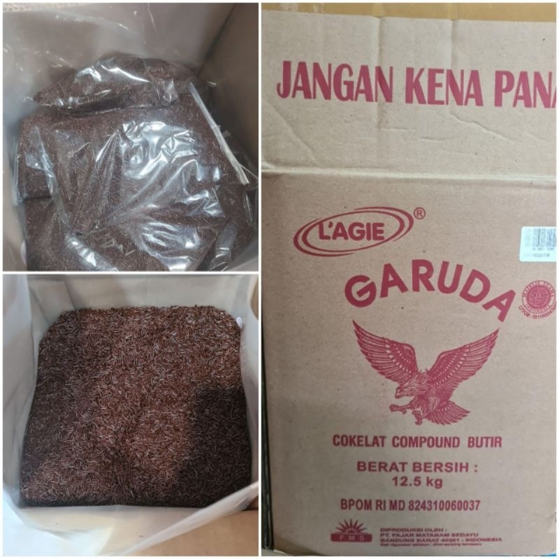 Jual Meses Coklat Garuda Merah 200gr (L'agie) | Shopee Indonesia