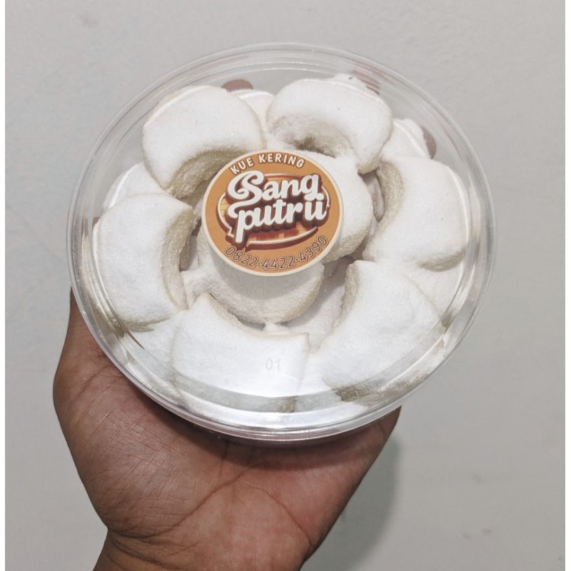 Jual Kue Kering Putri Salju 250 Gram Homemade Sang Putrii | Shopee ...