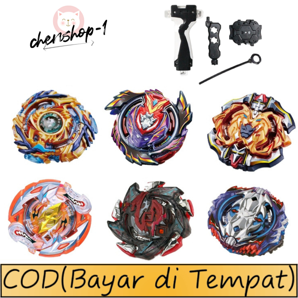 Jual Gangsing Beyblade Murah/Gasing Storm Gyro + Launcher/Mainan Anak ...