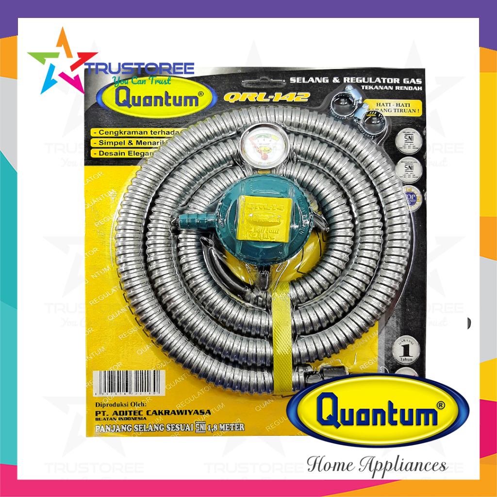 Jual SELANG GAS QUANTUM METER QRL-142 | Shopee Indonesia