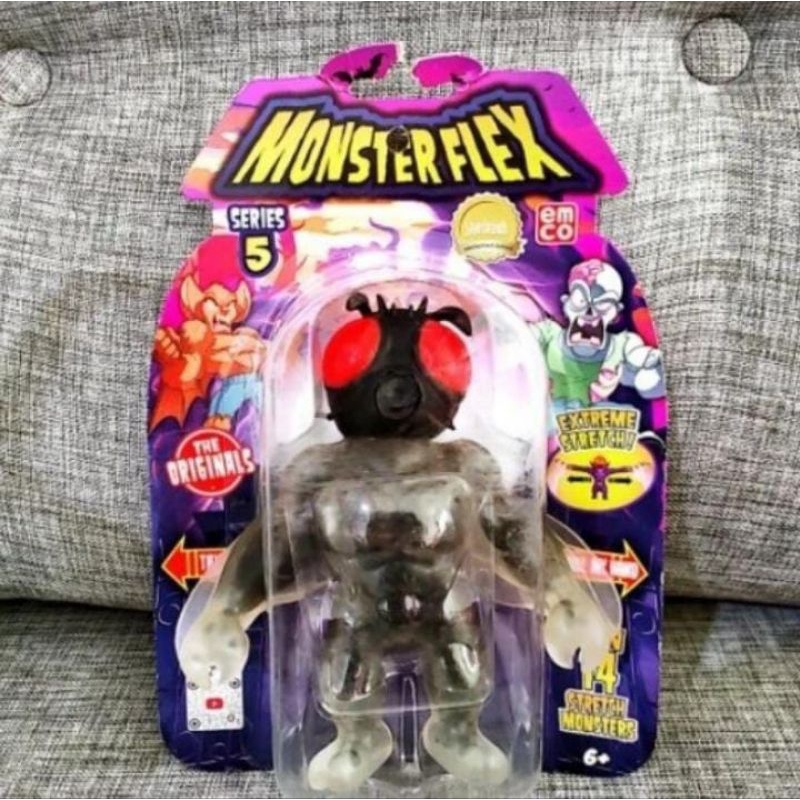 Jual MONSTER FLEX SERIES 5 FLY MAN GLOW IN THE DARK LIMITED SPECIAL ...