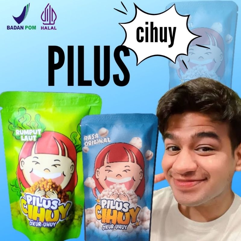 Jual pilus cihuy cikur pedas gurih original POM dan halal | Shopee ...