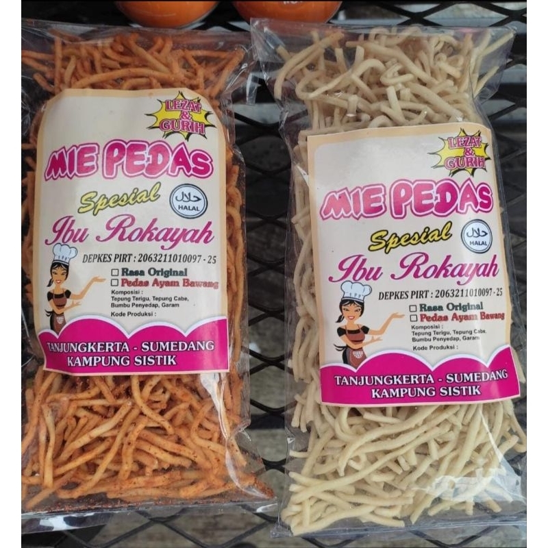 Jual Stik Mie Asin/Pedas bu Rokayah | Shopee Indonesia