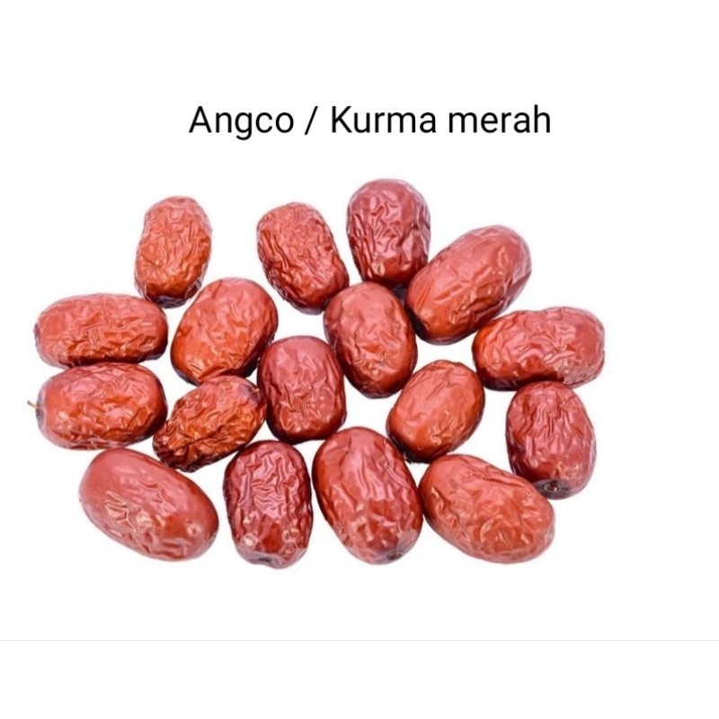 Jual angco kurma merah 100 g / ang co 100 gram / kurma merah / kurma ...
