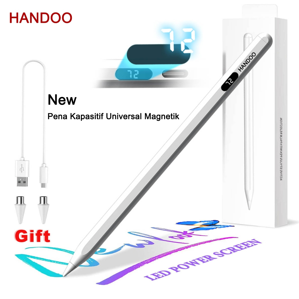 Jual HANDOO Upgraded Stylus Pen Universal Capacitive for apel Android ...