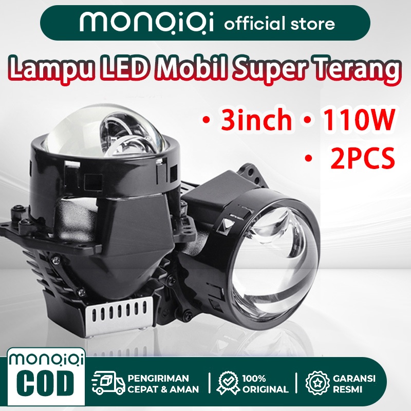 Jual Lampu LED Mobil Super Terang Lampu Sorot Mobil WST 2.5Inch/3 Inch ...