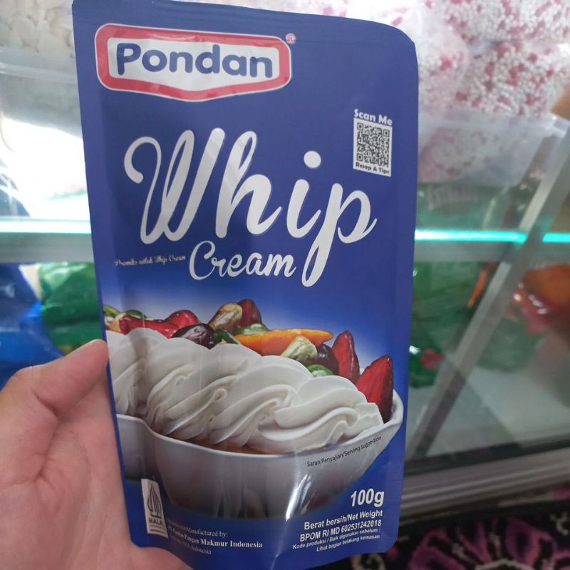 Jual Pondan Whip Cream 100g | Shopee Indonesia