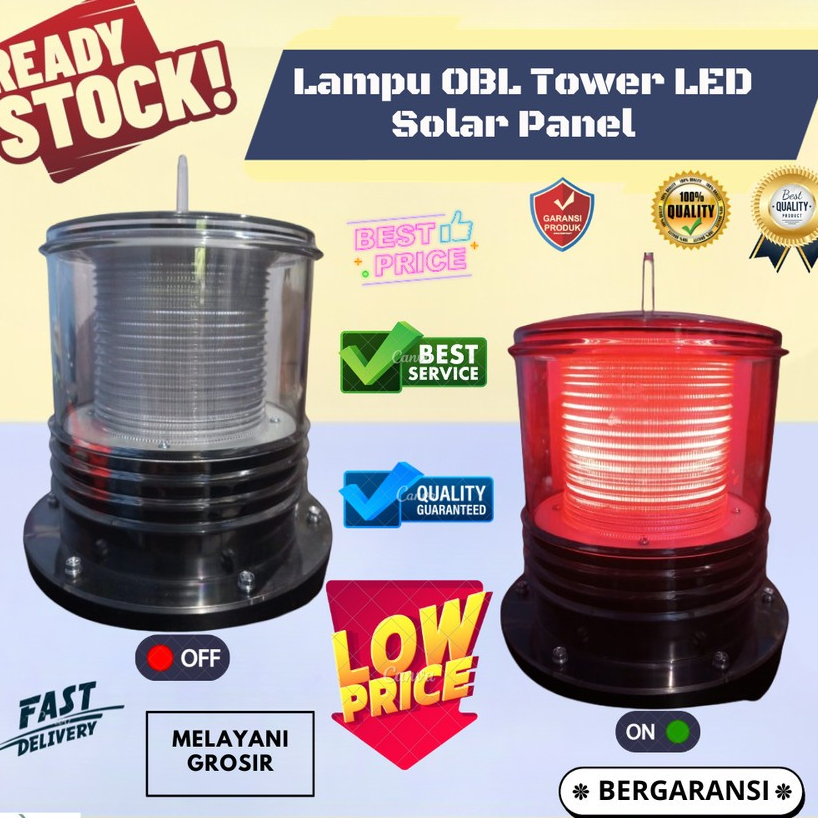 Jual Lampu Obl Tower LED Solar Panel | Shopee Indonesia