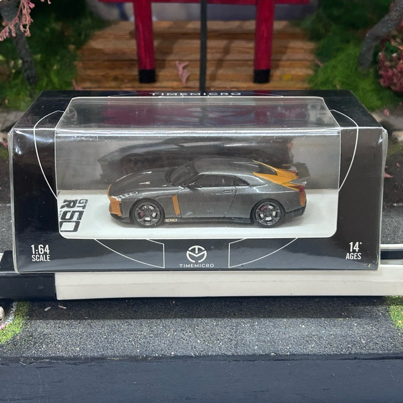 Jual Time Micro Nissan GTR-50 Italdesign Grey Gold | Shopee Indonesia