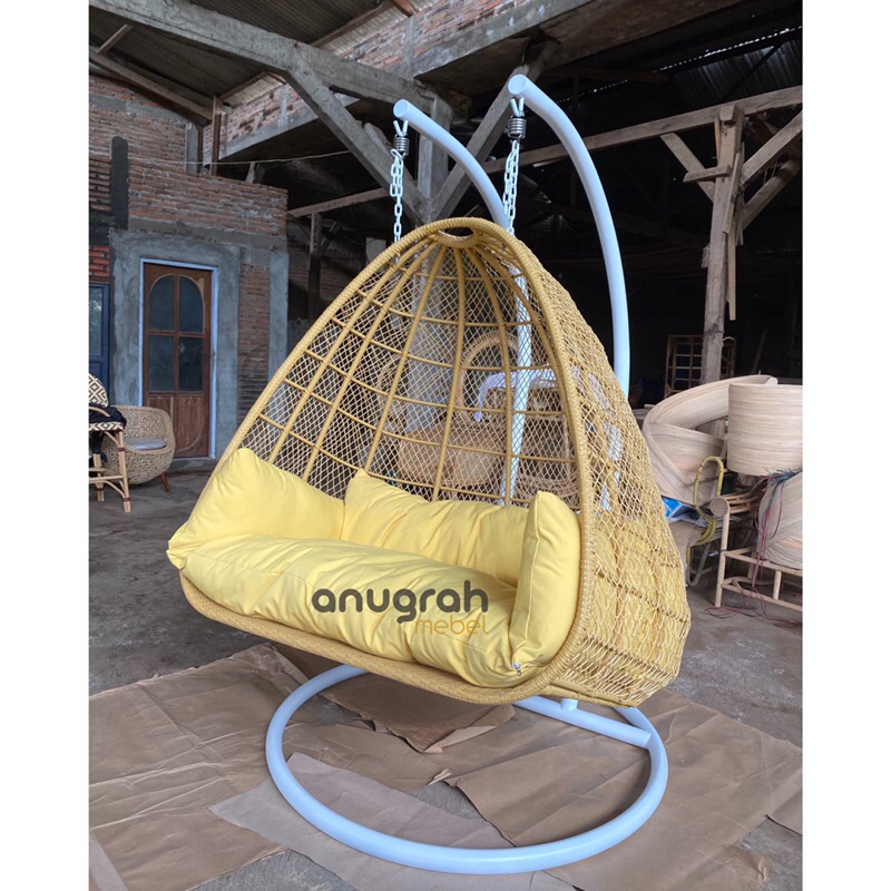 Jual Ayunan Gantung Rotan Sintetis Ayunan Rotan Sintetis Ayunan