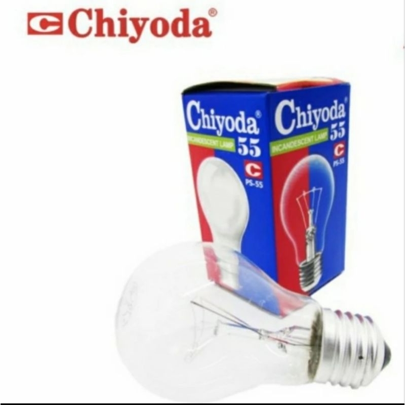 Jual Lampu Dop Pijar Chiyoda 25W 40W 60W 75W 100W PS55 220V E27 Lampu ...