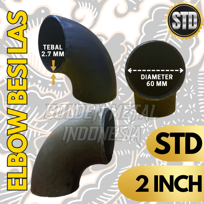 Jual ELBOW LAS BESI 2 Inch STD | Shopee Indonesia