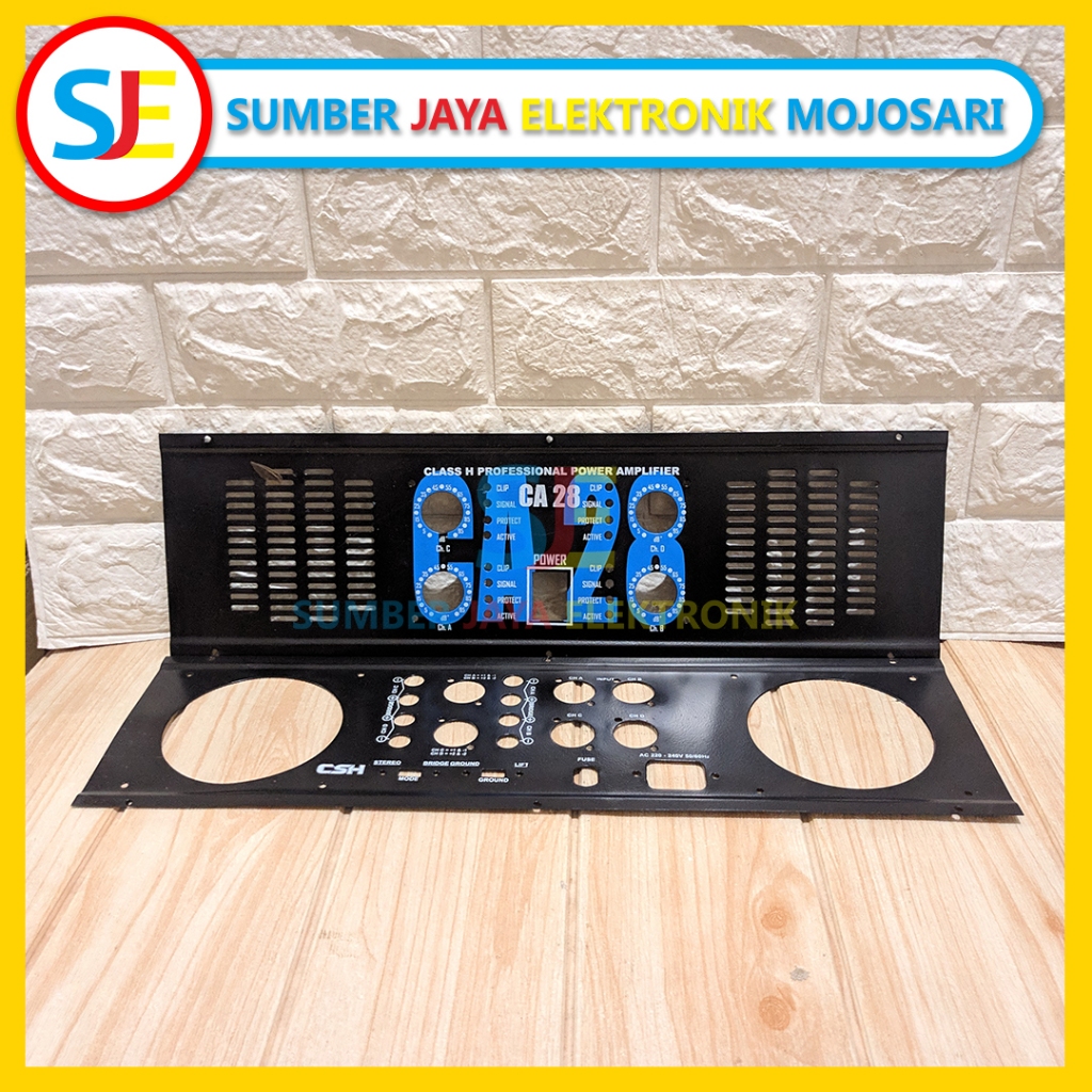 Jual Panel Box Power CA-28 (4 Channel) / Plat Power CA-28 Bahan Tebal ...