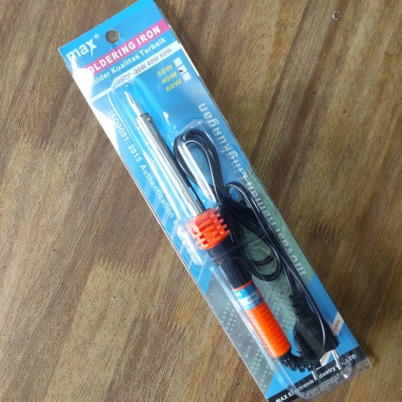 Jual SOLDER 40 WATT MERK MAX / SOLDER MAX 40 WATT | Shopee Indonesia