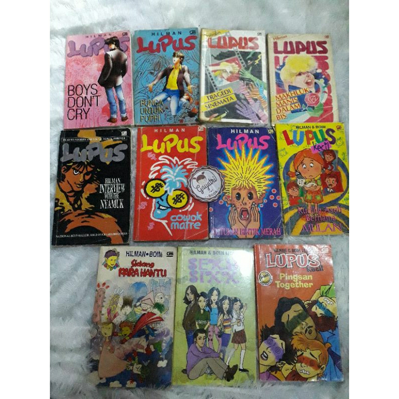 Jual Lupus & Others (NOVEL HILMAN LAINNYA) - Novel Komedi by Hilman dan ...