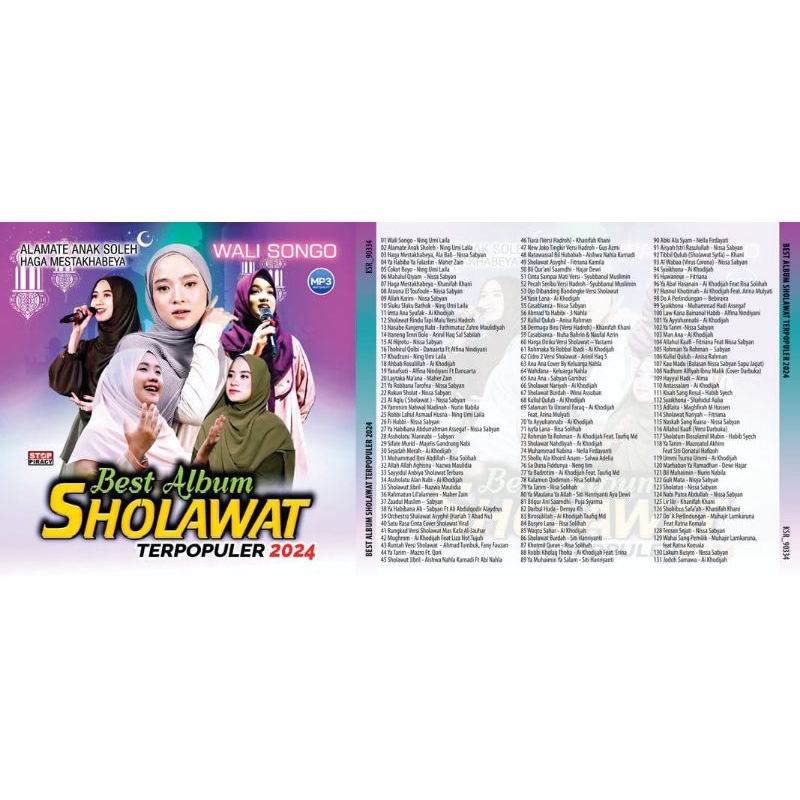Jual Kaset Audio Musik Mp3 Lagu Sholawat Terbaru & Terpopuler 2024 | Shopee Indonesia