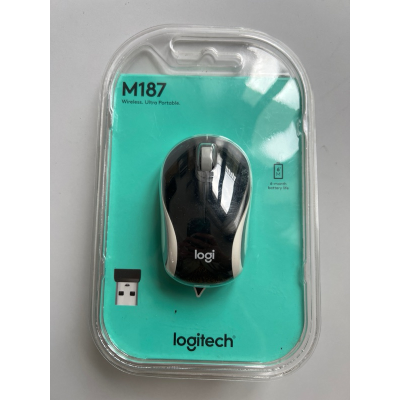 Jual Mouse Logitech Wireless Ultra Portable M187 (BLACK) | Shopee Indonesia