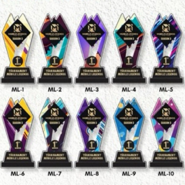 Jual Piala Mobile Legend Trophy Mobile Legend Kejuaraan Mobile Legend ...