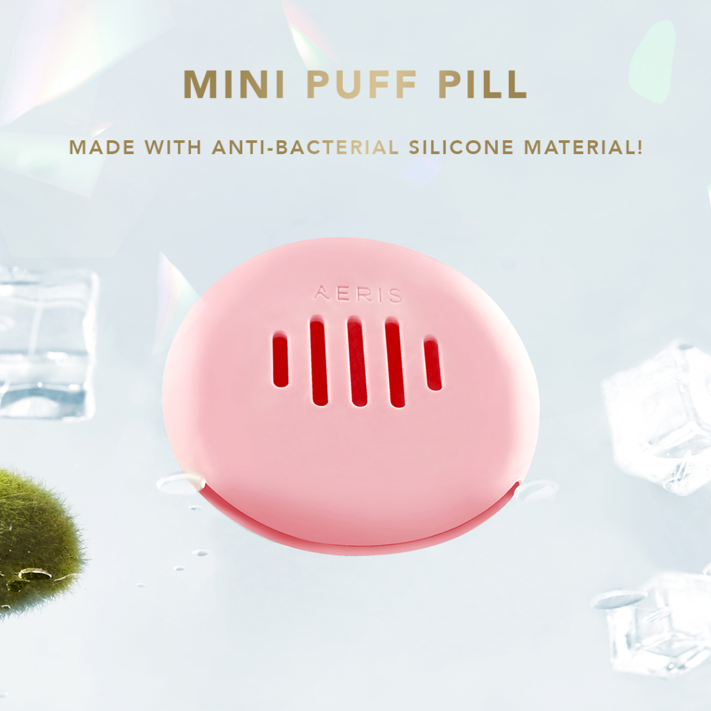Jual Aeris Beauté Mini Puff Pill | Case Pelindung Tempat Penyimpanan ...