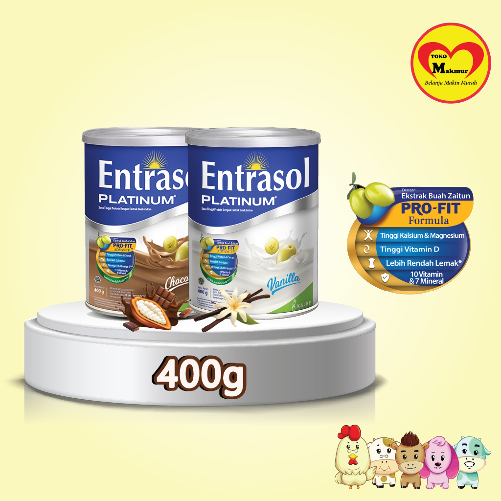 Jual Entrasol Platinum Vanila / Coklat 400gr / Toko Makmur Online ...
