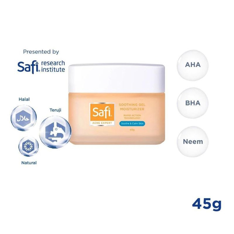 Jual Safi Acne Expert shooting Gel Moisturizer Cream Jerawat 45gr ...