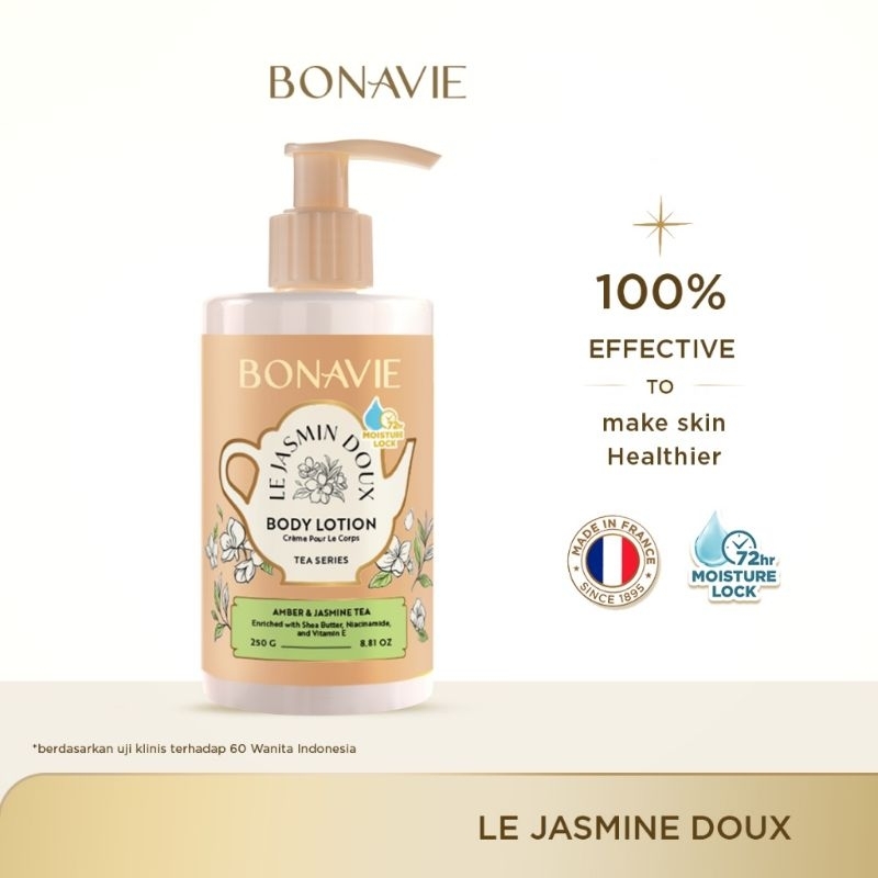 Jual BONAVIE Body Lotion Le Jasmin Doux 250ml | Shopee Indonesia