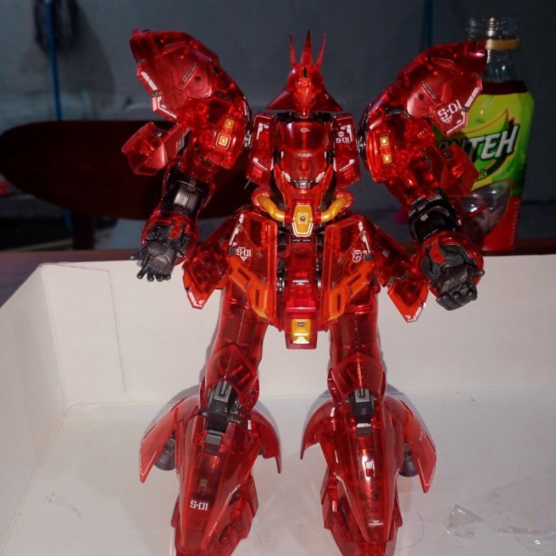 Jual rg Gundam sazabi clear color ver limited body set | Shopee Indonesia