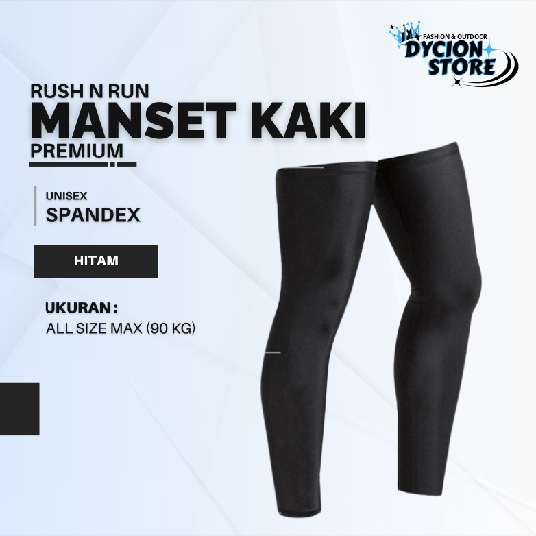 Jual Manset Kaki Pria Wanita Olahraga pelindung lutut running fitnees ...