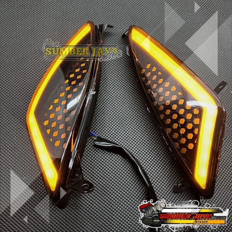 Jual lampu sen mio led running sen mio lama mio sporty model mx ...