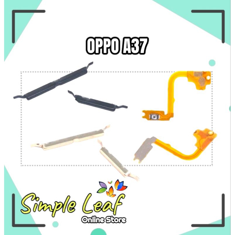 Jual Paket Flexible Flexibel On Off + Tombol Luar On Off Volume Oppo A37 Original | Shopee Indonesia