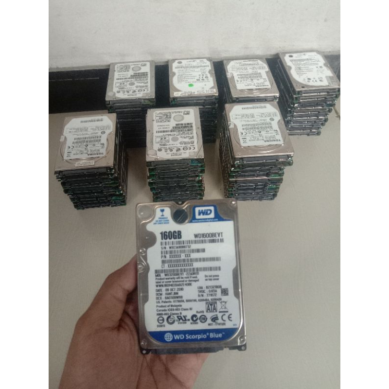 Jual Hdd 160GB Sata 2.5inc | Shopee Indonesia