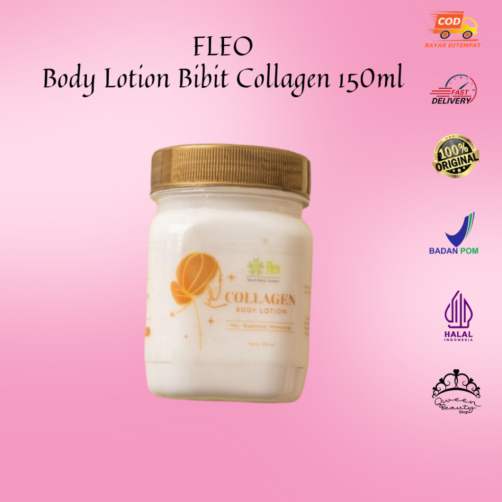 Jual Fleo Body Lotion Bibit Collagen 150ml / Hand Body Collagen by Fleo ...