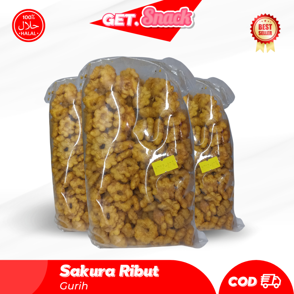 Jual Sakura Ribut Snack Kembang Ribut / Pilus Sakura PangPang Sakura ...